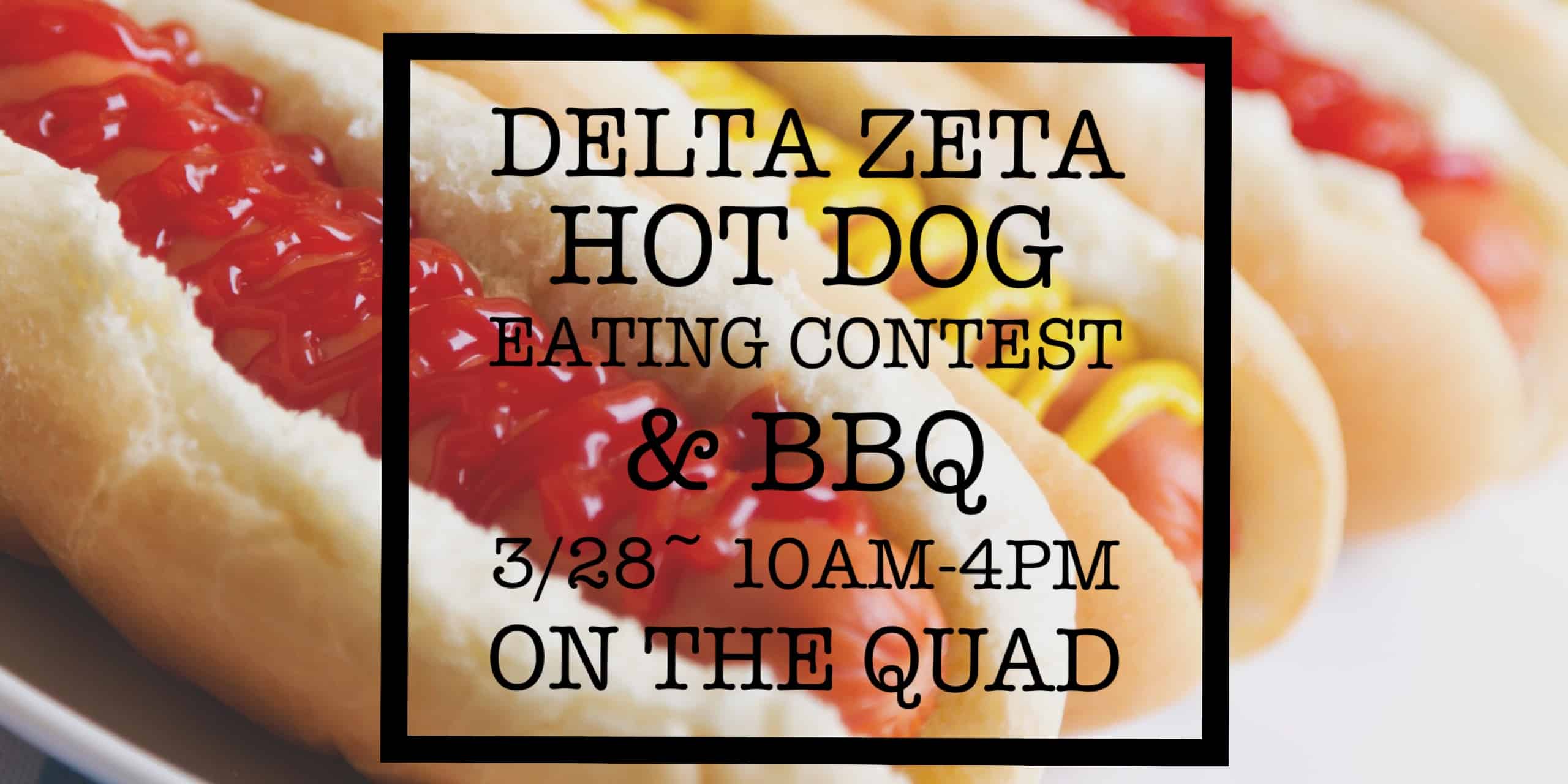 Delta Zeta Hot Dog Eating Contest & BQQ - Truman State University