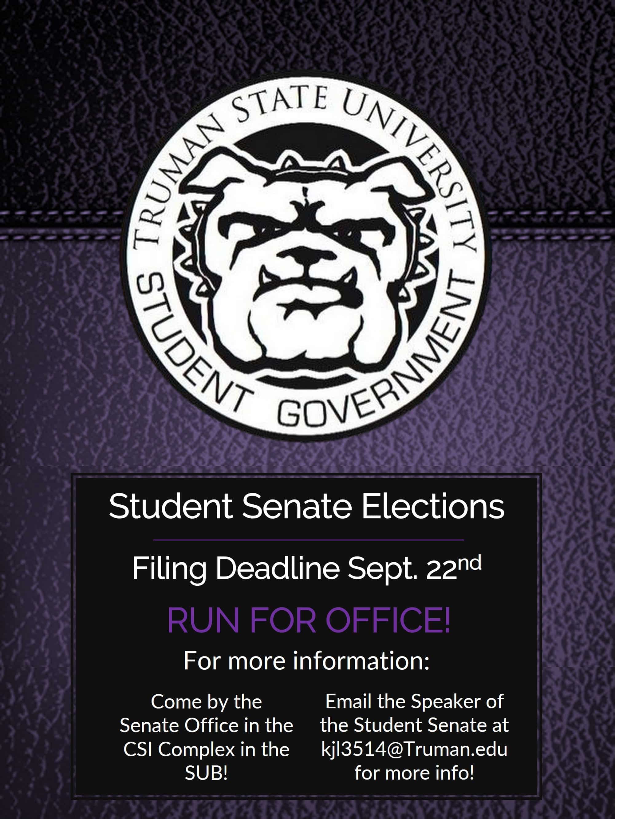Student Senate Election Campaigning - Truman State University